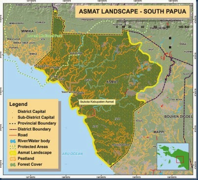 CSBA: Asmat Landscape - Kabupaten Asmat,Papua